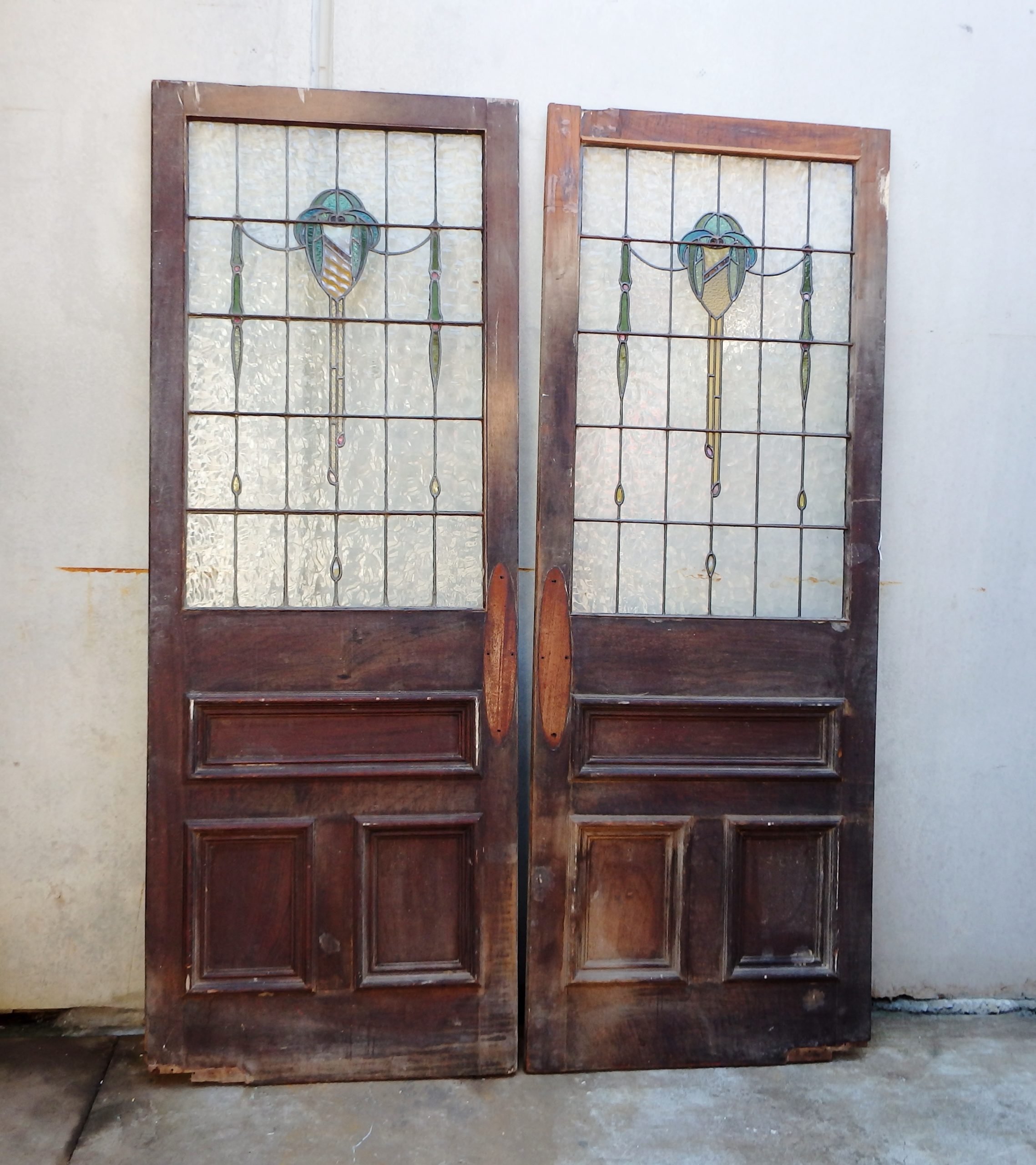 Lead lights - French Doors