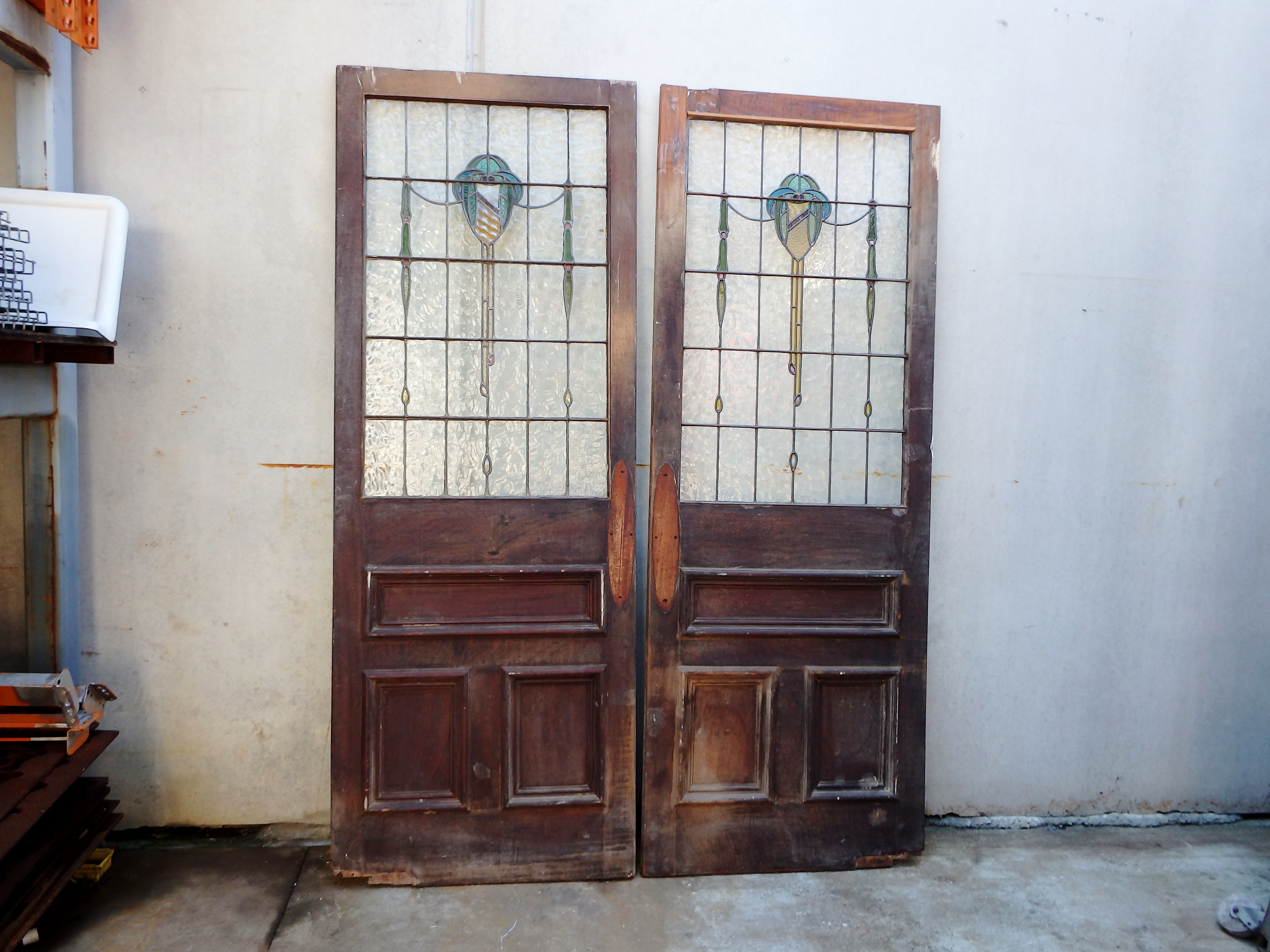 Lead lights - French Doors