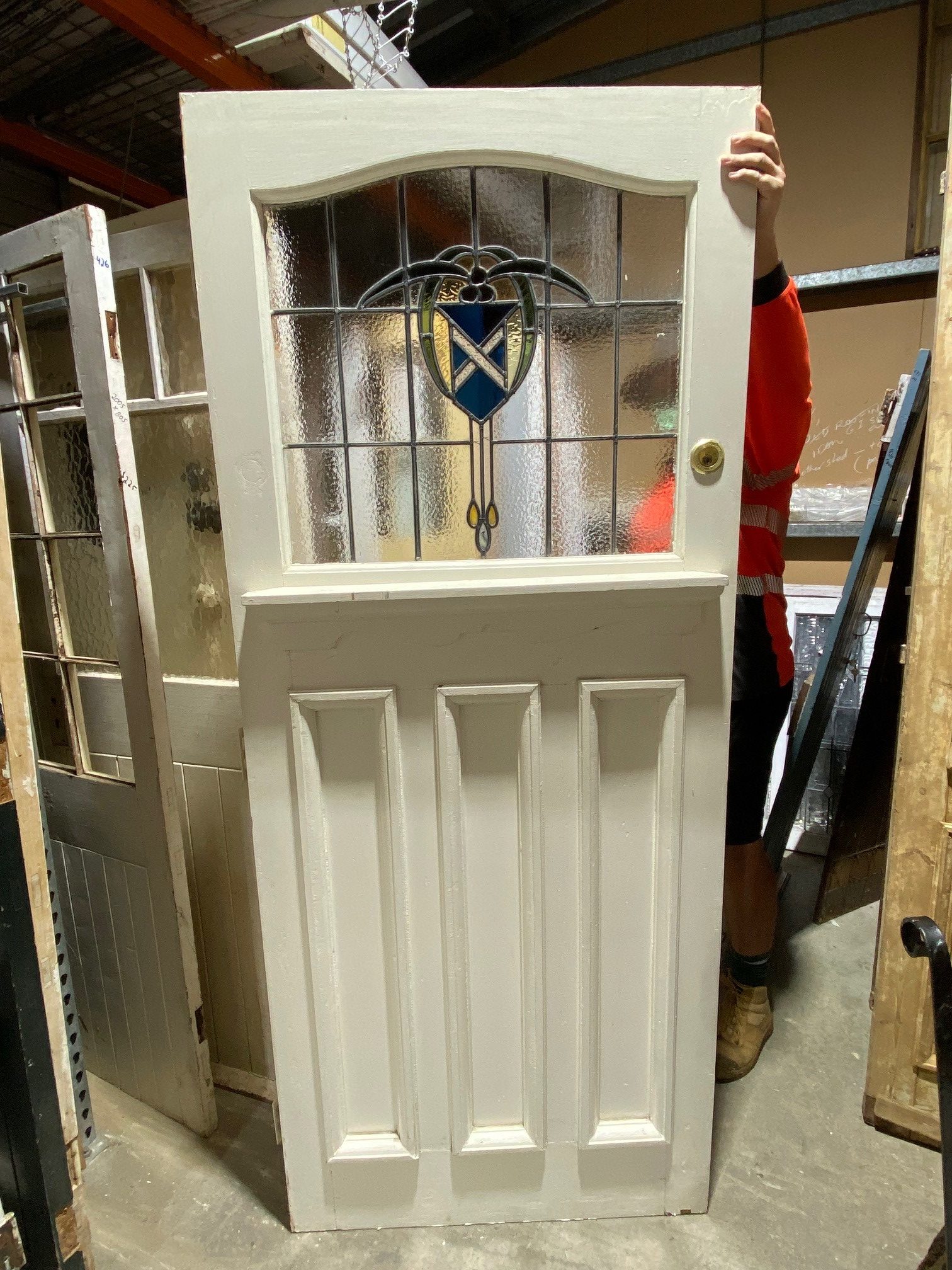 Lead lights - French Doors