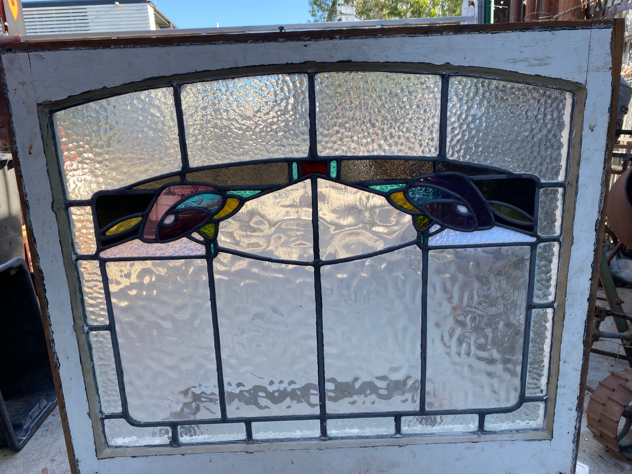 Lead lights - French Doors