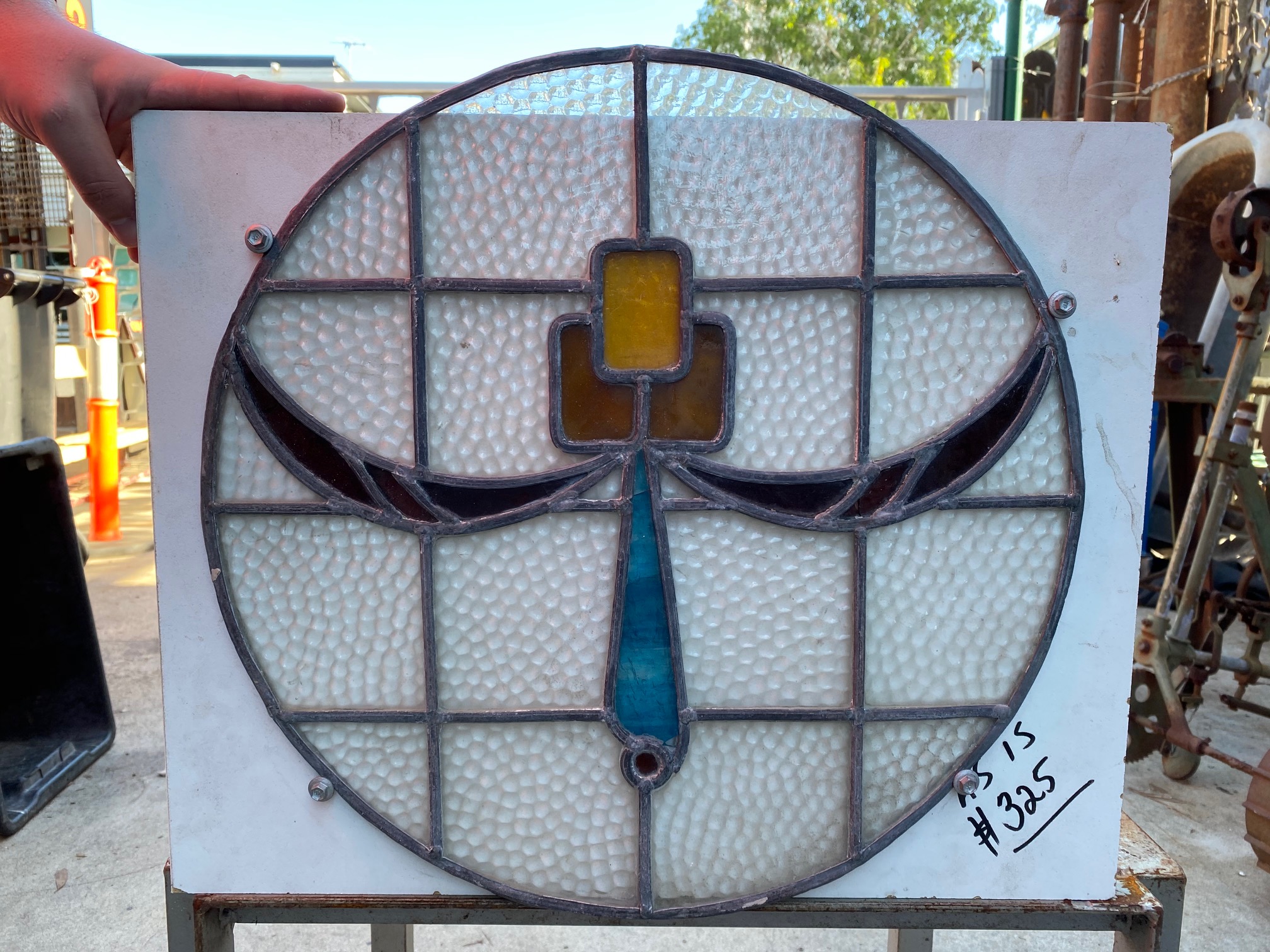 Lead lights - French Doors