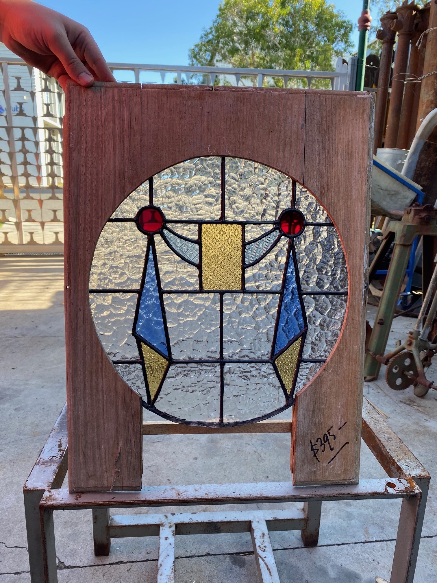 Lead lights - French Doors