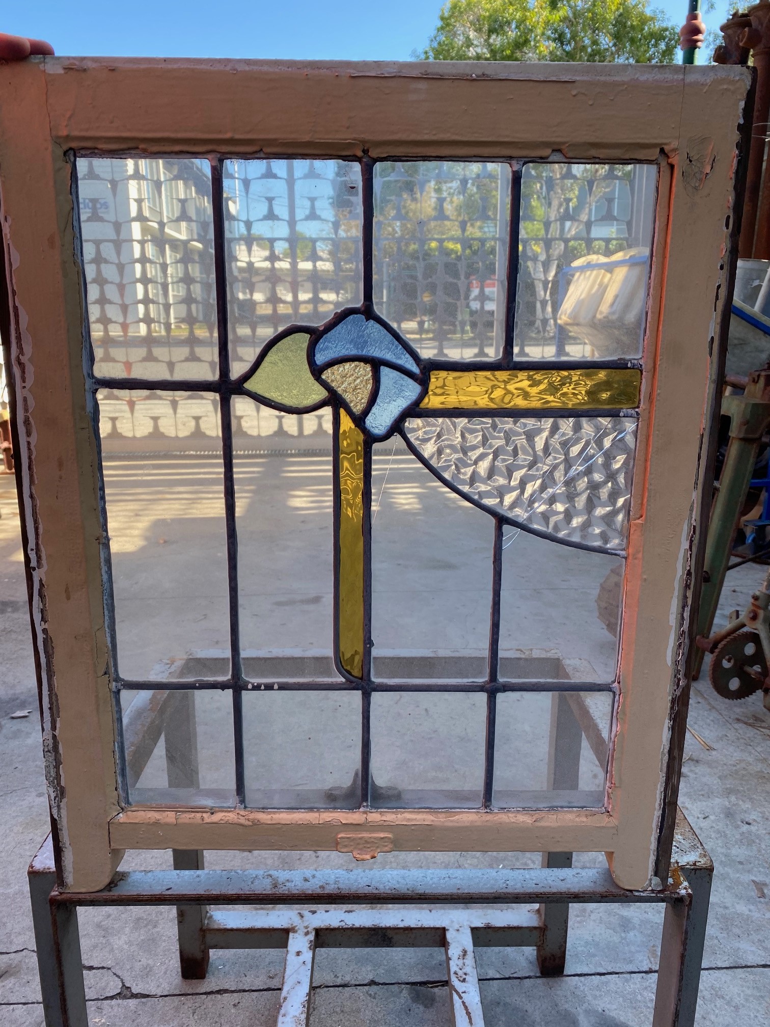 Lead lights - French Doors