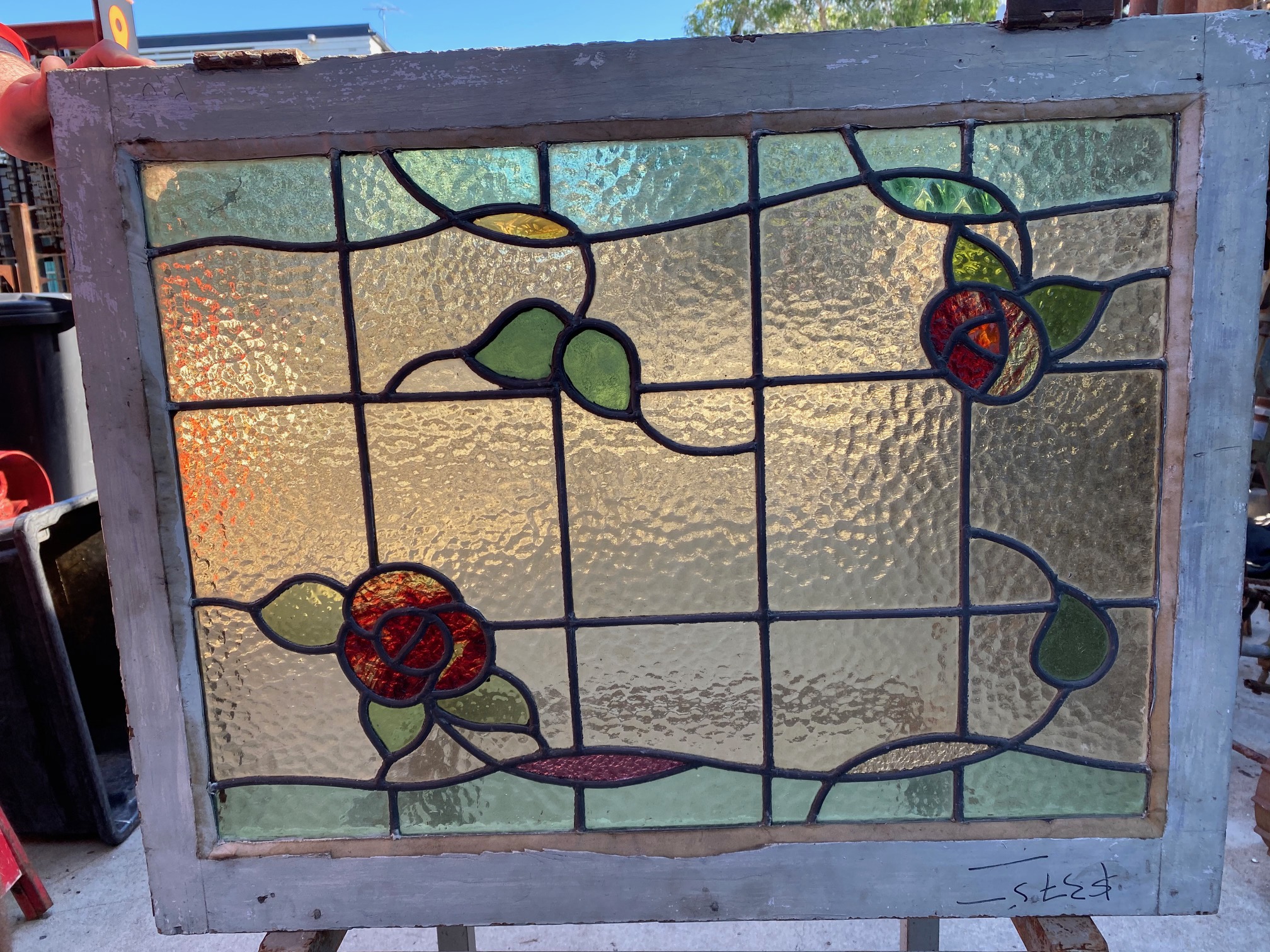 Lead lights - French Doors