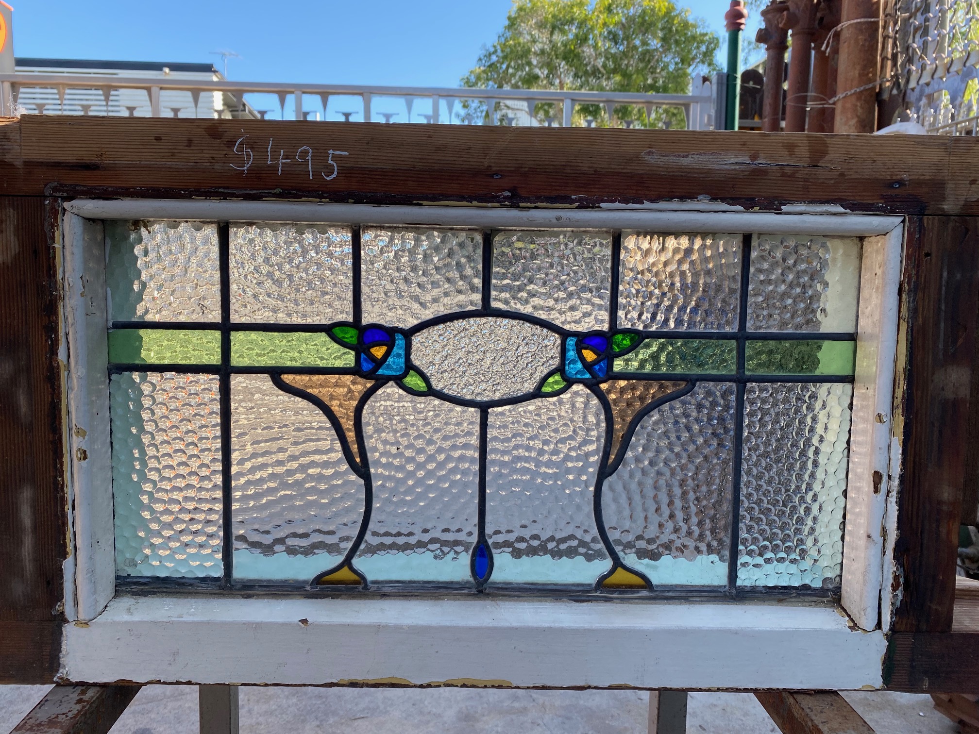 Lead lights - French Doors