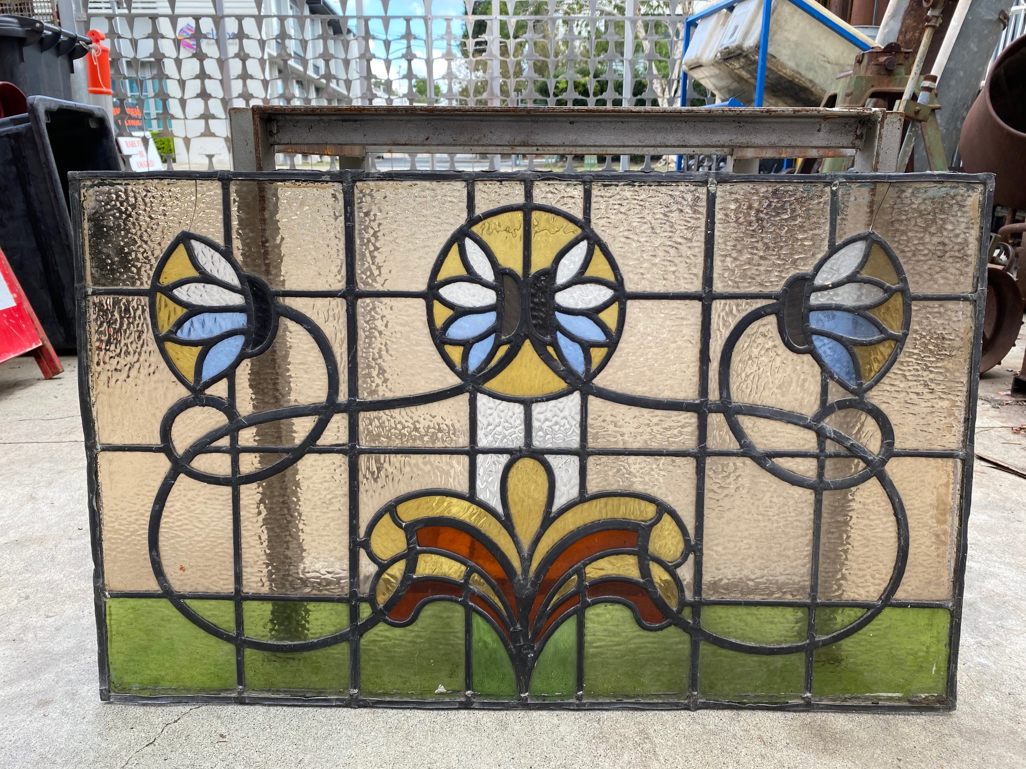 Lead lights - French Doors