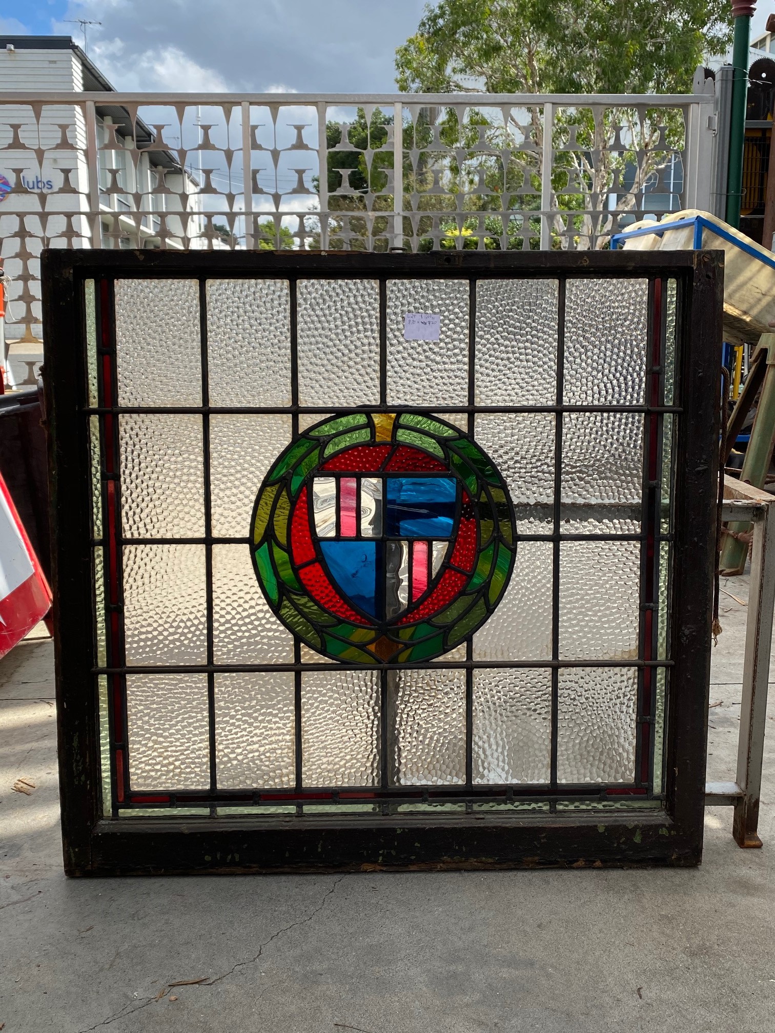 Lead lights - French Doors